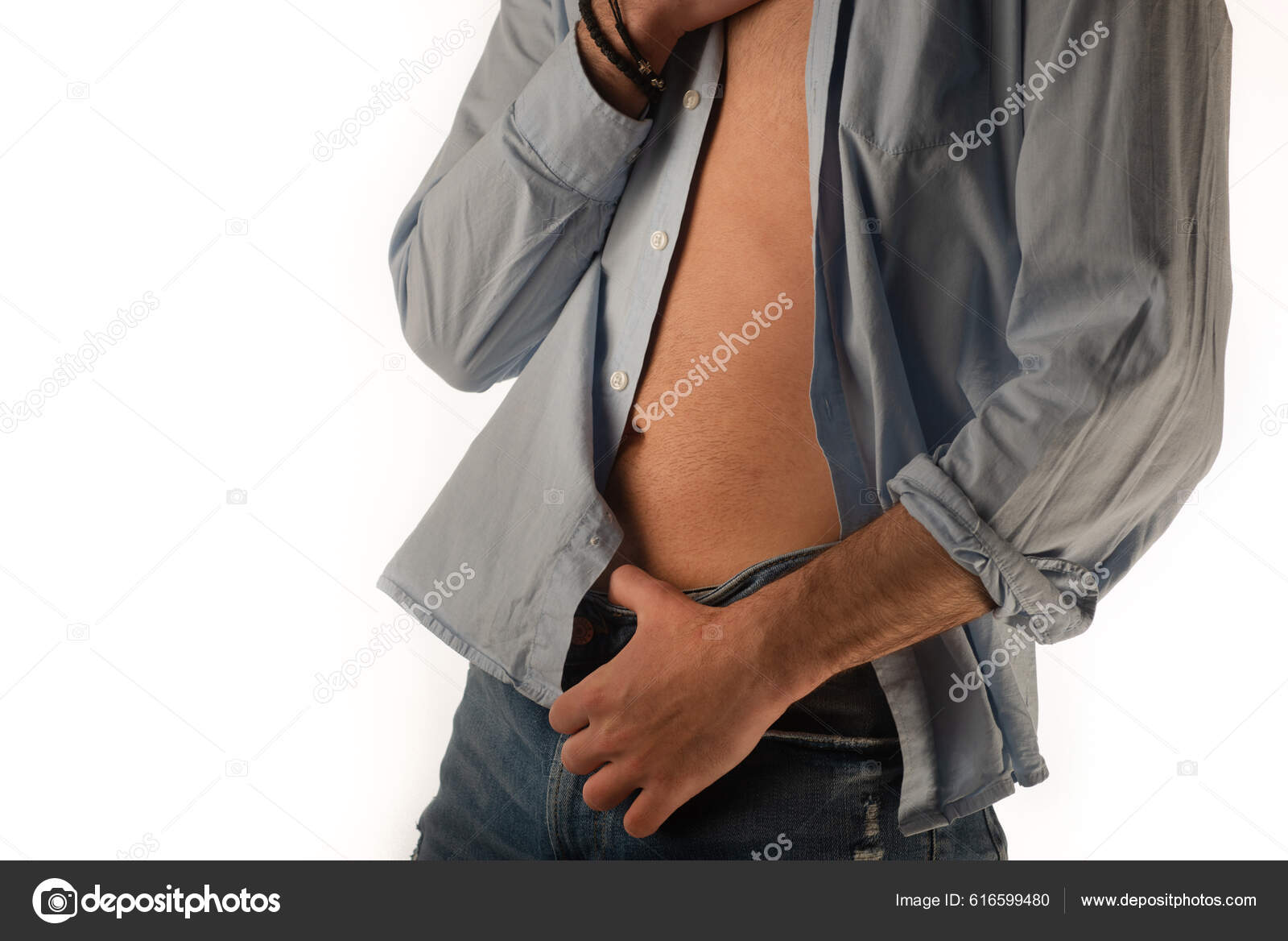 Non Binary Adult Making Seductive Poses Lgbt Photoshoot Studio — Stock Photo © gorgev #616599480
