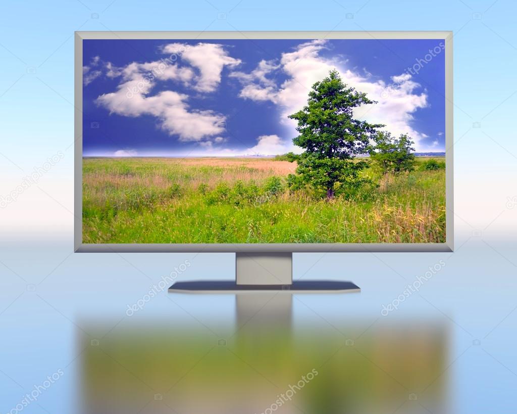 Display and landscape — Stock Photo © dengess #27627937