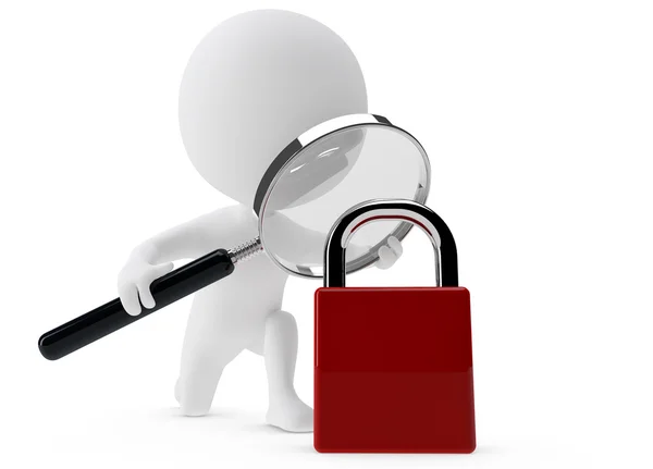 3d small - lock and key — Stock Photo © AnatolyM #2322311