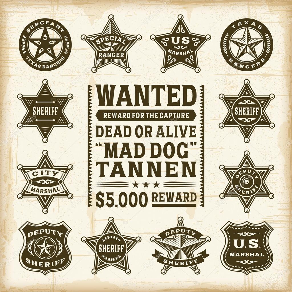 Sheriff Badge Vector Free Download