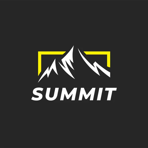 Summit logo imágenes de stock de arte vectorial | Depositphotos