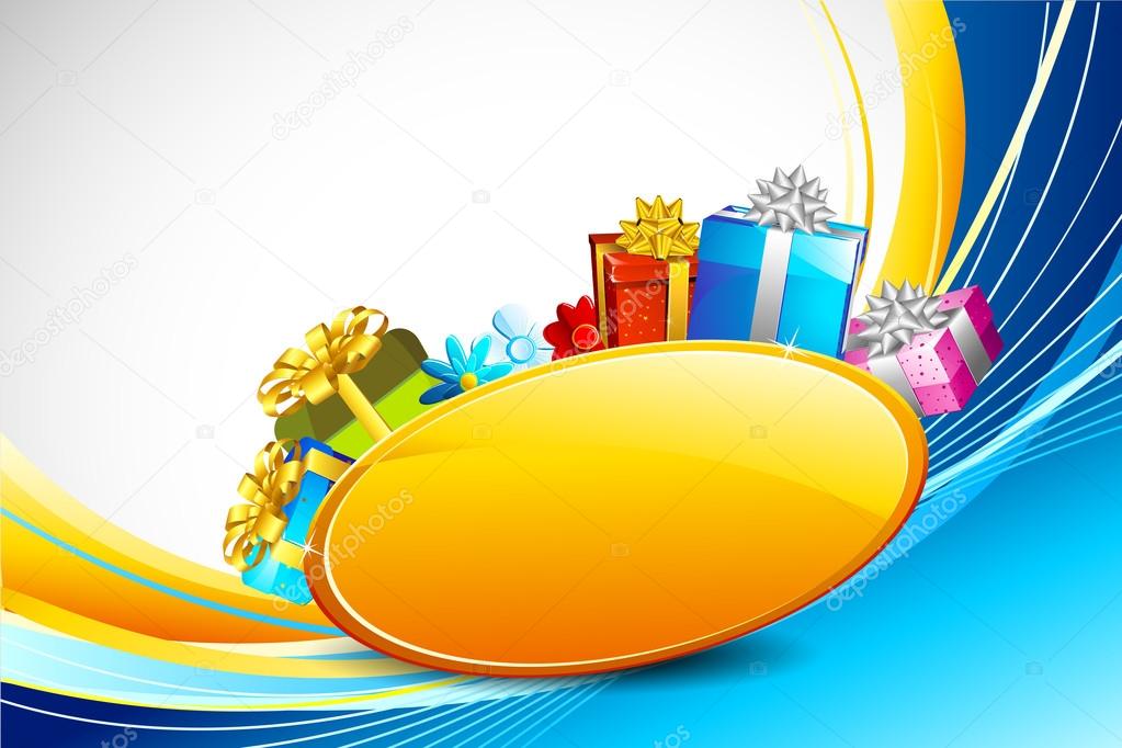 Colorful Gifts Stock Vector by ©vectomart 19109939
