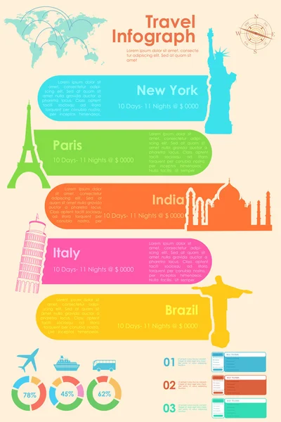 Reizen infographics Vector Art Stock Images | Depositphotos