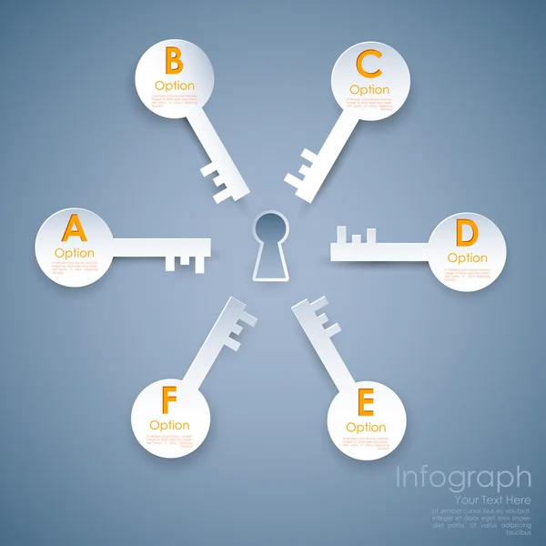 Keys to success Stock Vectors, Royalty Free Keys to success ...