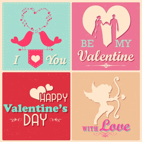 Retro Love Background Stock Vector Image by ©vectomart #38033955