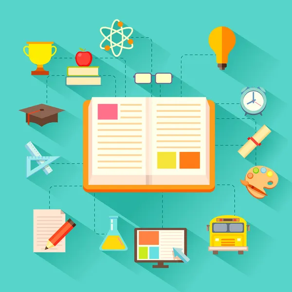 E learning Concept — Stock Vector © vectomart #42464651 E learning Concept — Stock Vector © vectomart #42464651