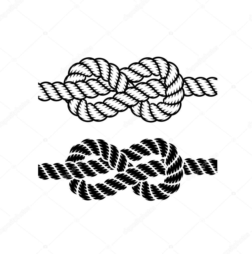 Rope knot symbols Stock Vector by ©matc 41543271