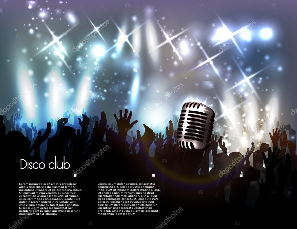 Nightclub colored background Stock Vector Image by ©matc #43566261