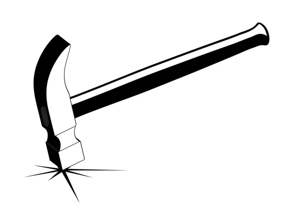 Hammer beating Vector Art Stock Images | Depositphotos