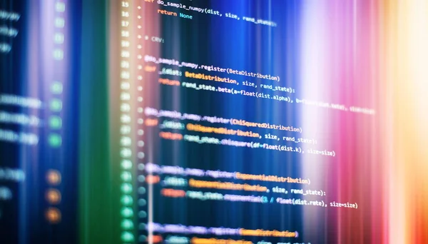 IT business. Python code computer screen. Mobile application design Concept. - Stock Image ...