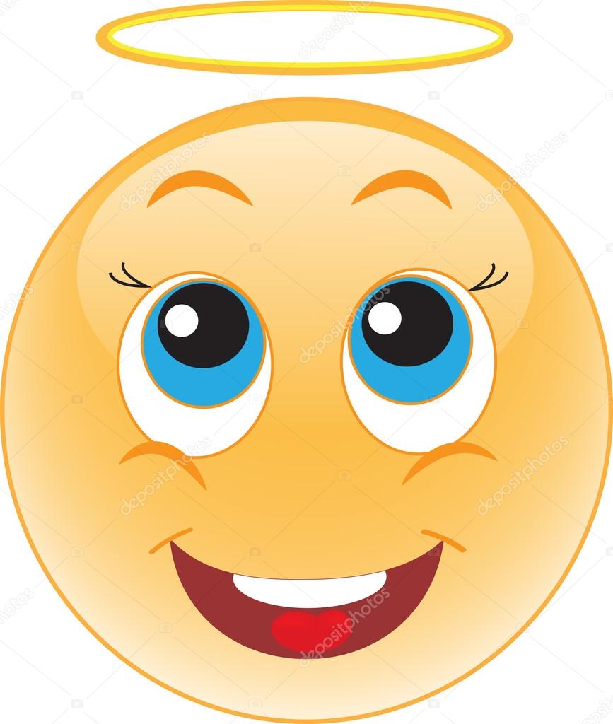 Angel Smiley Wink