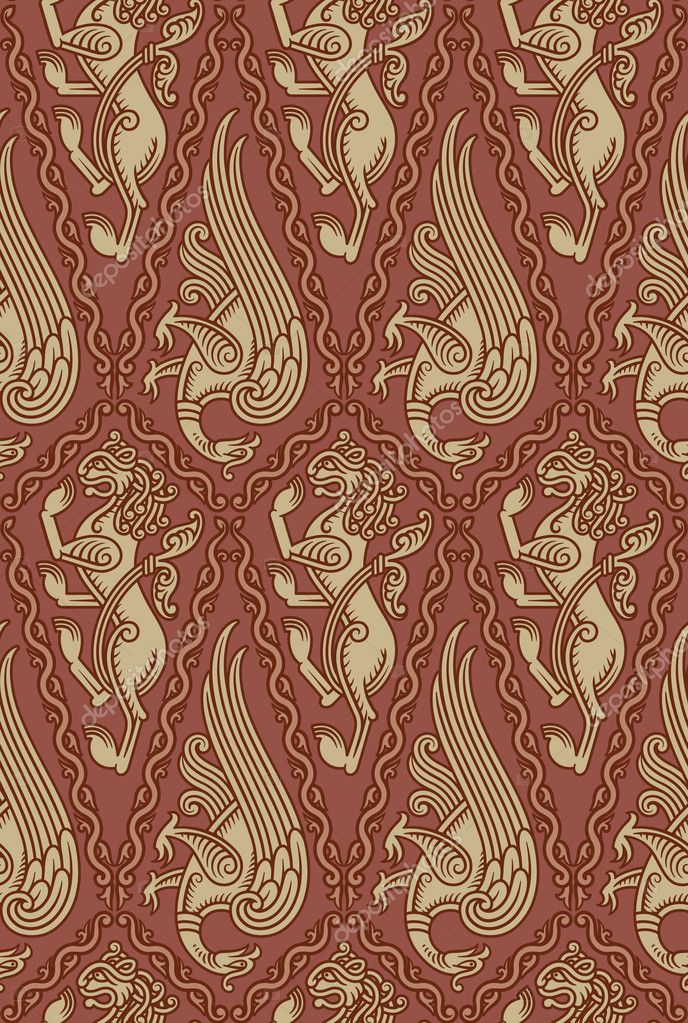 Medieval Patterns Backgrounds