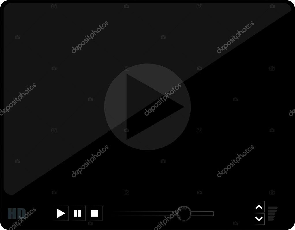Media player interface — Stock Photo © fotoscool #22967346
