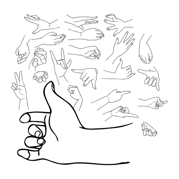 10,956 Hands signs Vector Images | Depositphotos