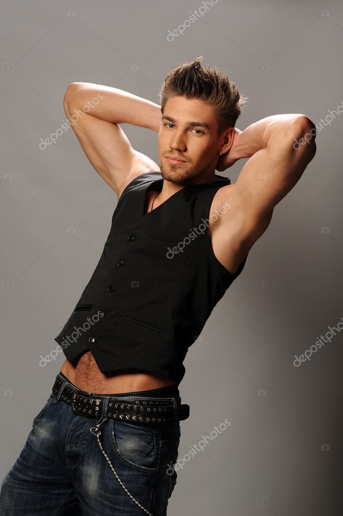 Male model Stock Photo by ©fotoluxstudio 20422319