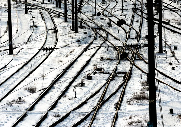 Train track winter Stock Photos, Royalty Free Train track winter Images ...