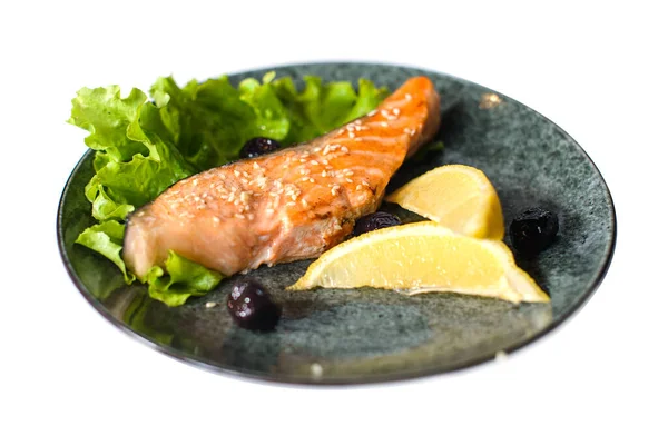 Salmon teppanyaki Stock Photos, Royalty Free Salmon teppanyaki Images ...