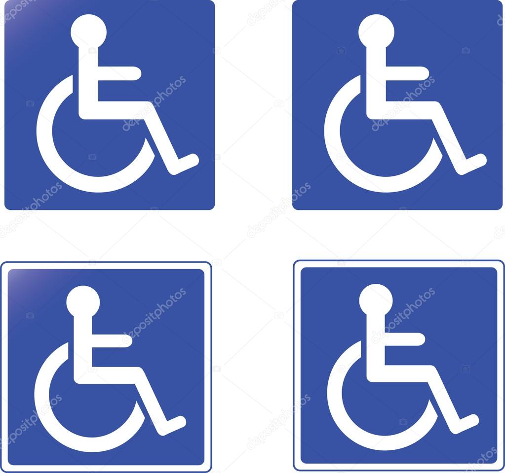 Handicap Sign Vector