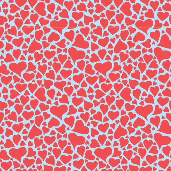 Light red colored hearts pattern Stock Vector by ©KIRA85 18149993