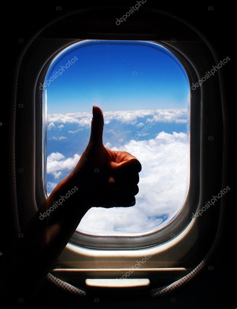 Airplane trip — Stock Photo © Anna_Om #12692976