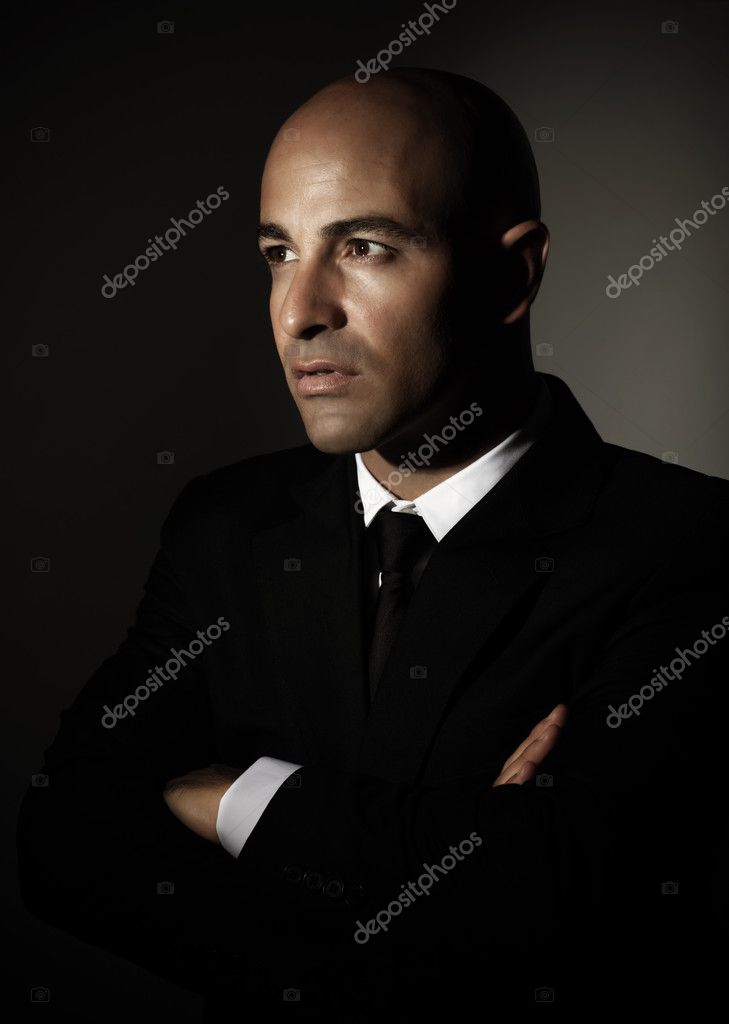 Serious man wearing suit Stock Photo by ©Anna_Om 25186685