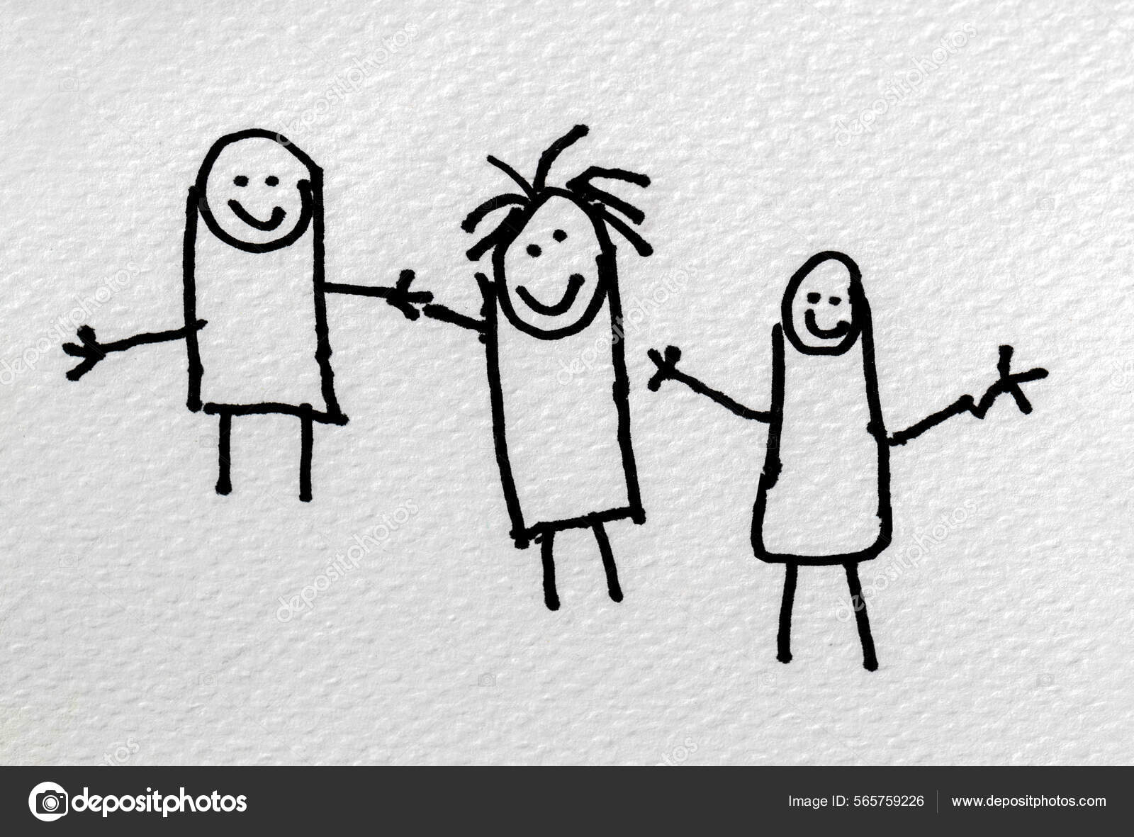 Unity Hands Black And White