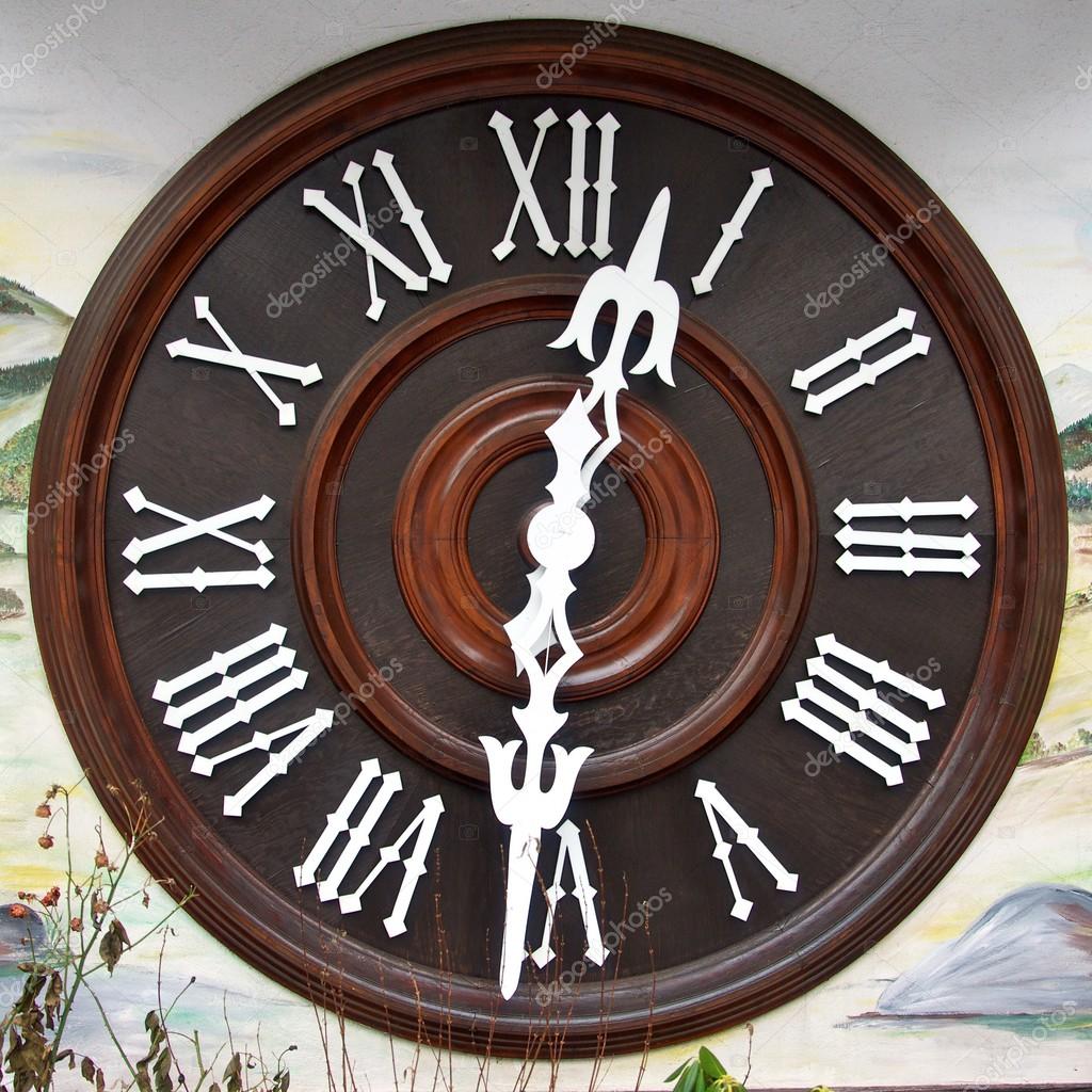 Cuckoo Clock Dial ⬇ Stock Photo, Image by © Stefan_90 #40975687