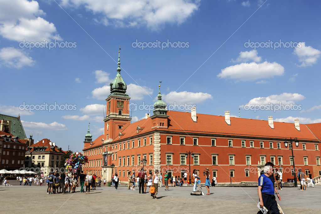 Palais Royal de Varsovie, Pologne — Photo éditoriale © marek_usz #30266051