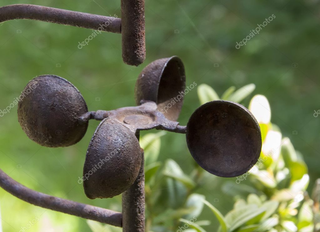 Rusty old anemometer — Stock Photo © James633 #23110534