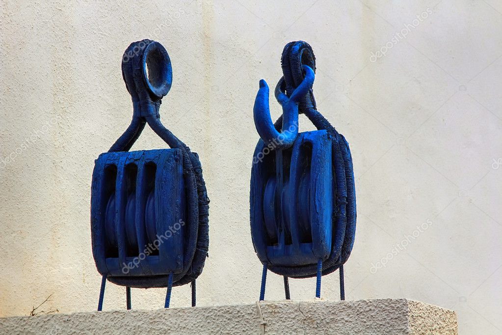 Pulleys of an old ship — Stock Photo © James633 #39243455