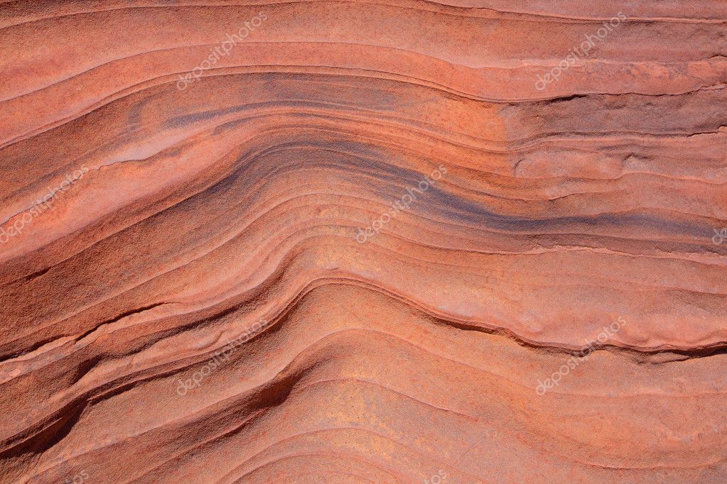 Antelope Canyon Arizona curves texture detail — Stock Photo ...