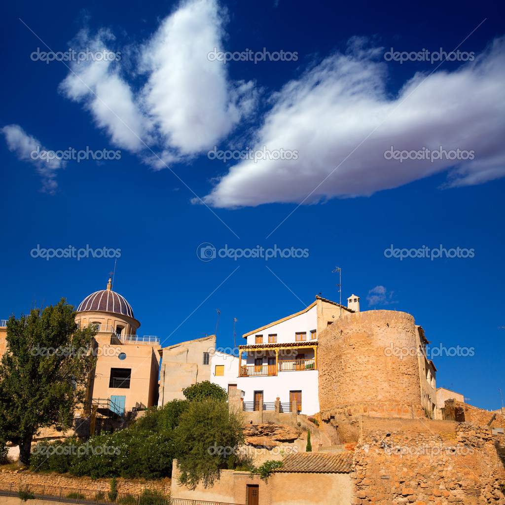 Requena in Valencia province a wine region of Spain — Stock Photo ...