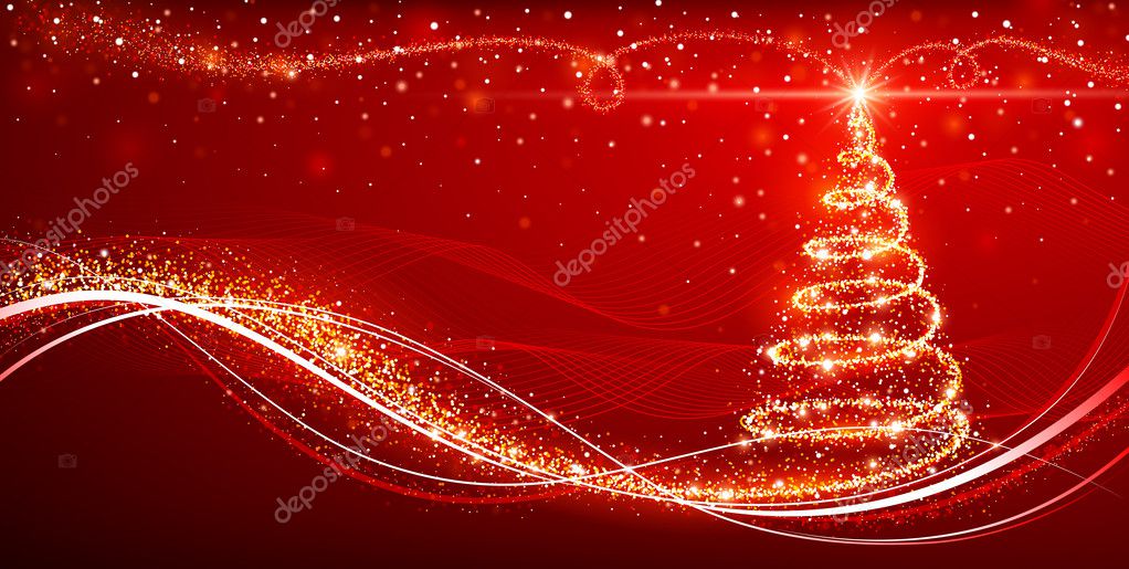Magic Christmas tree Stock Vector Image by ©-Baks- #35059299
