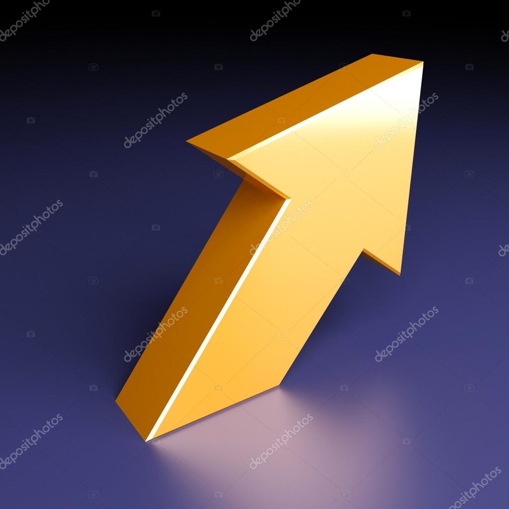 Bright arrow — Stock Photo © balein #13157184