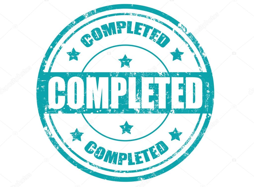 Sello completado Vector de stock por ©carmen_dorin 24274351