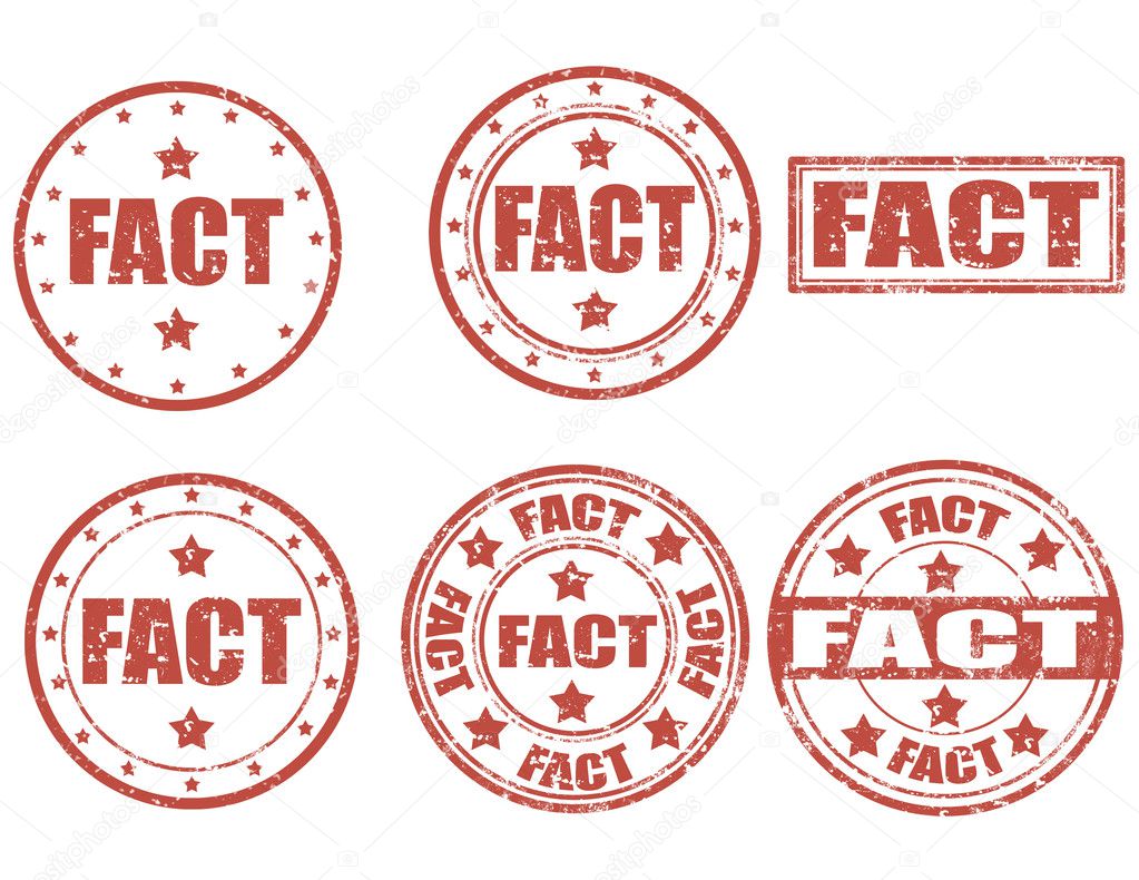 Fact-stamps Stock Vector by ©carmen_dorin 29678147