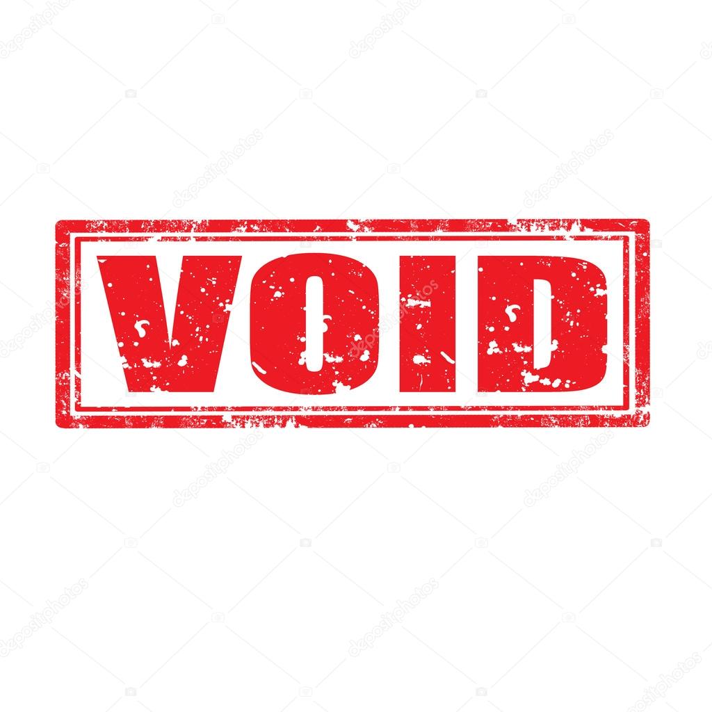Void Stamp Stock Vector Illustration Of Label Vector