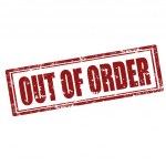Out of order sign or stamp Stock Vector by ©roxanabalint 308925076