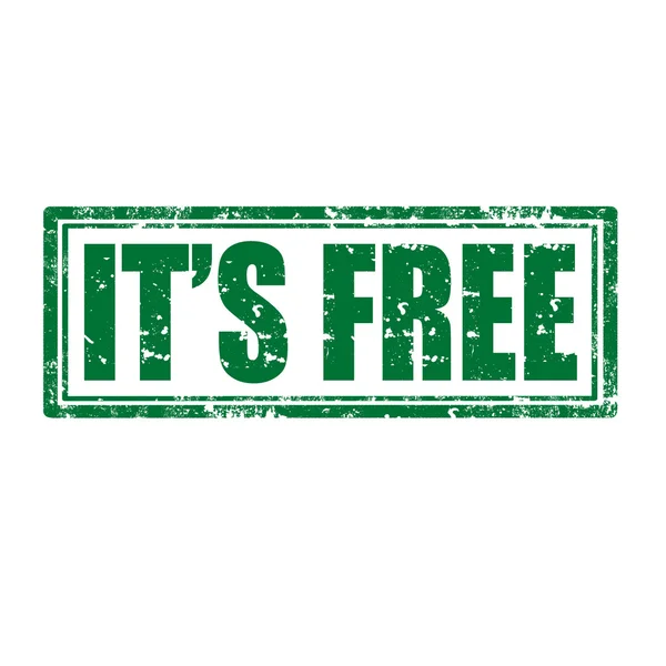 It's Free-stamp — Stock Vector © carmen_dorin #33722279