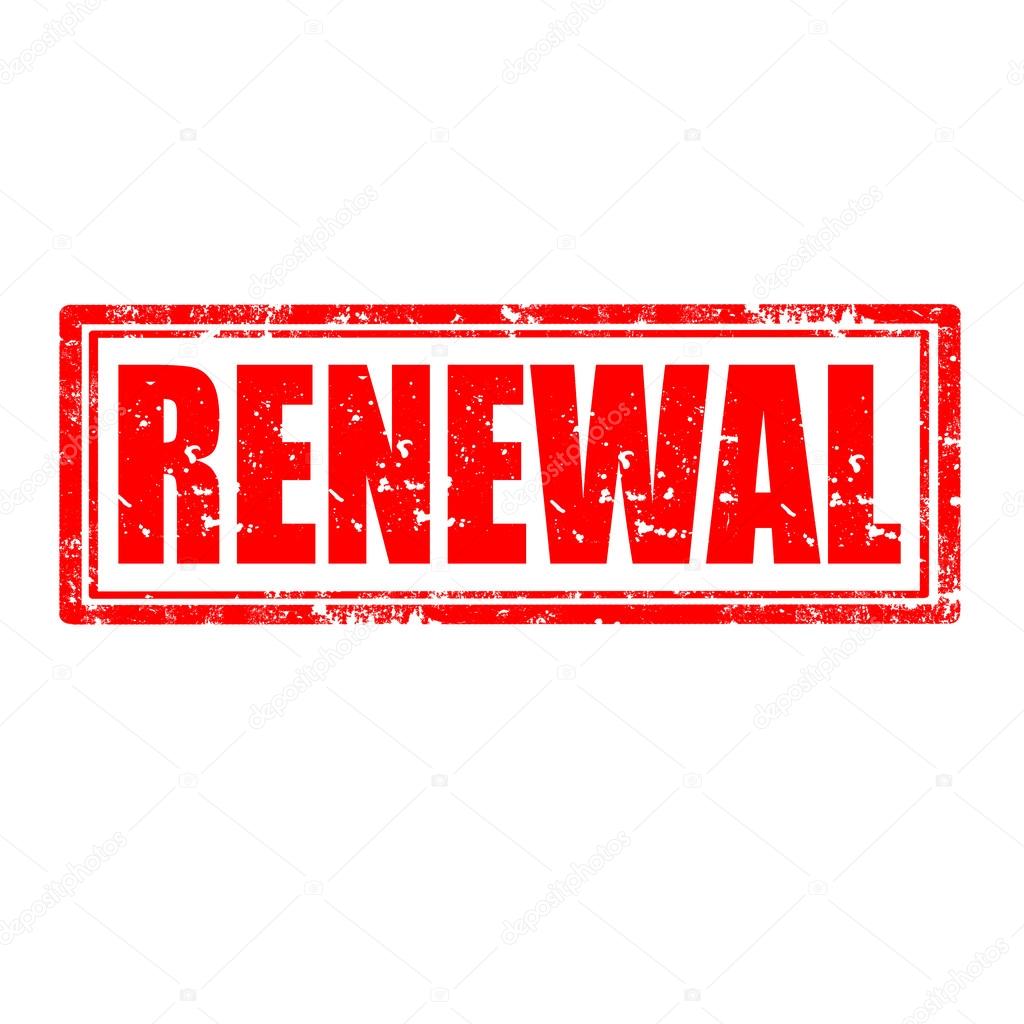 Renewal-stamp Stock Vector by ©carmen_dorin 34265021