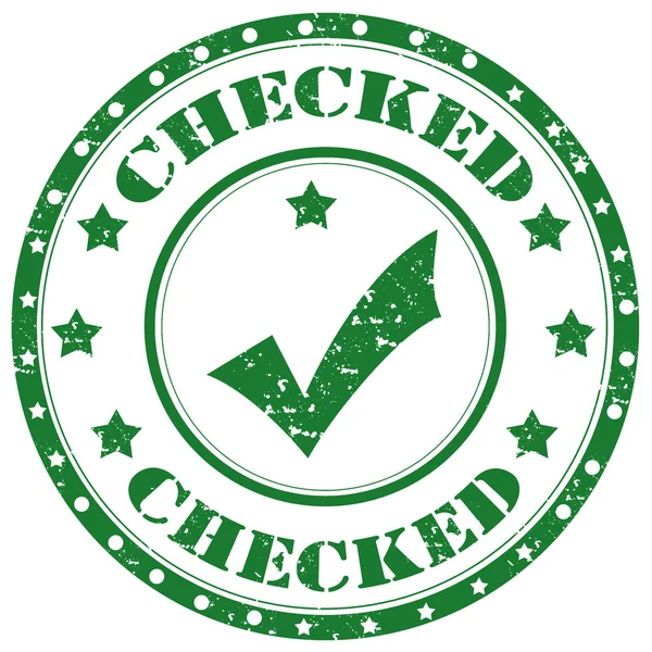 sello de revisado — Vector de stock © carmen_dorin #40450283