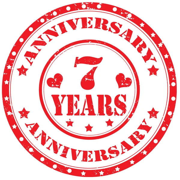 7 years anniversary Vector Art Stock Images | Depositphotos