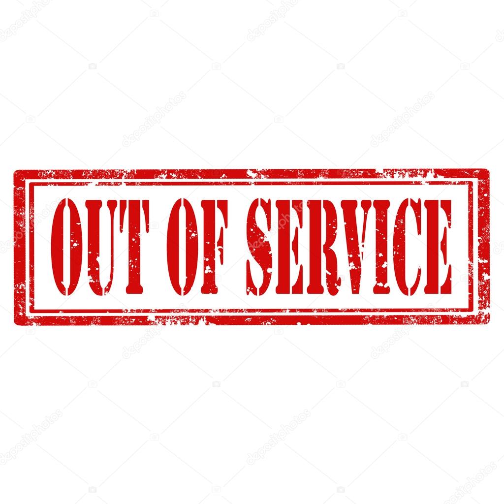 Out Of Service-stamp Stock Vector by ©carmen_dorin 43728725