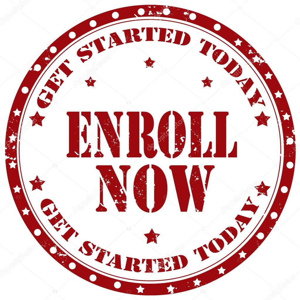 Enroll Now-stamp — Stock Vector © carmen_dorin #43729197