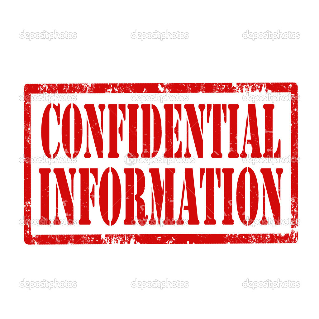 Sello de información confidencial — Vector de stock © carmen_dorin ...