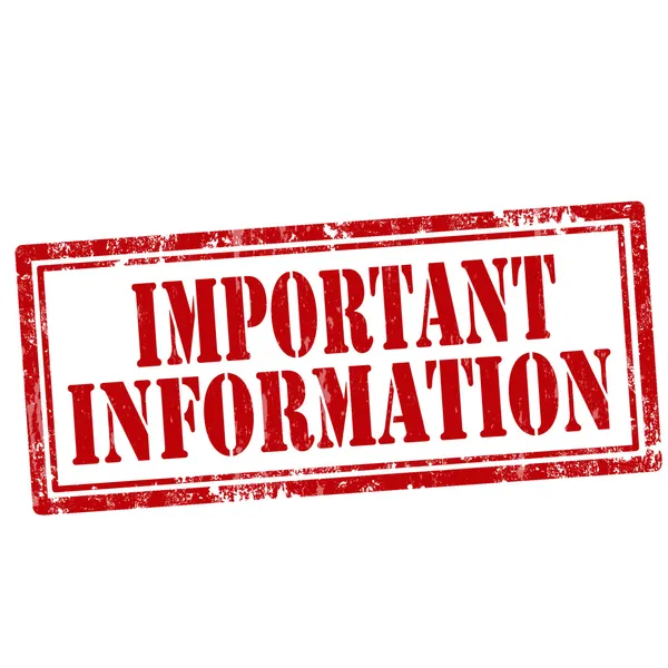 Important sign Vector Art Stock Images | Depositphotos