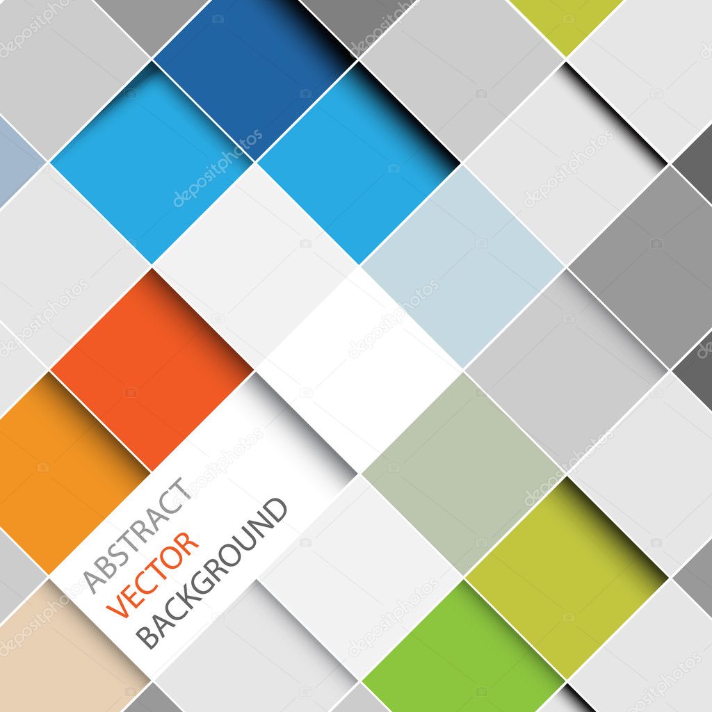 Vector abstract squares background illustration Stock Vector Image by ... Vector abstract squares background illustration Stock Vector Image by ...