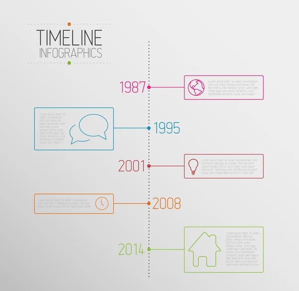 Infographic timeline report template ⬇ Vector Image by © orson | Vector ...