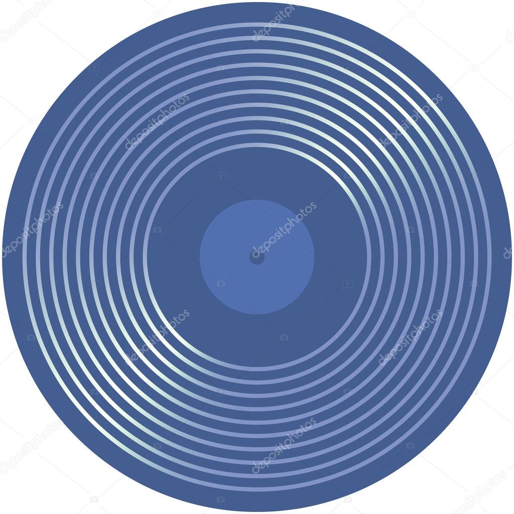 Musical disc illustration Stock Vector Image by ©gudimm #24396733