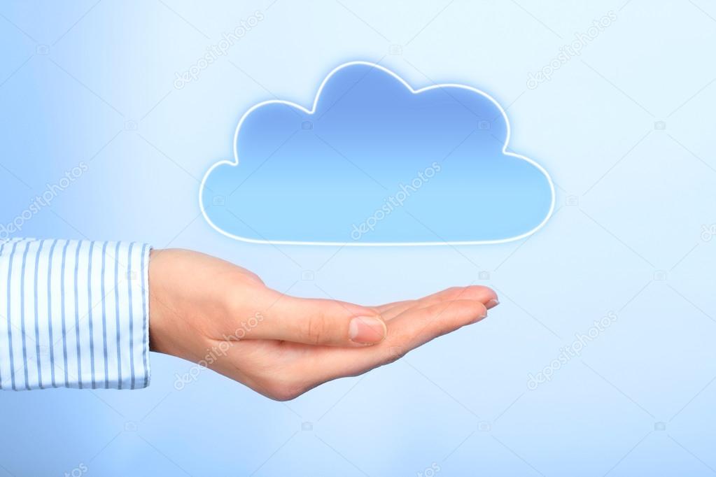 Cloud computing. — Stock Photo © fantazista #19376681